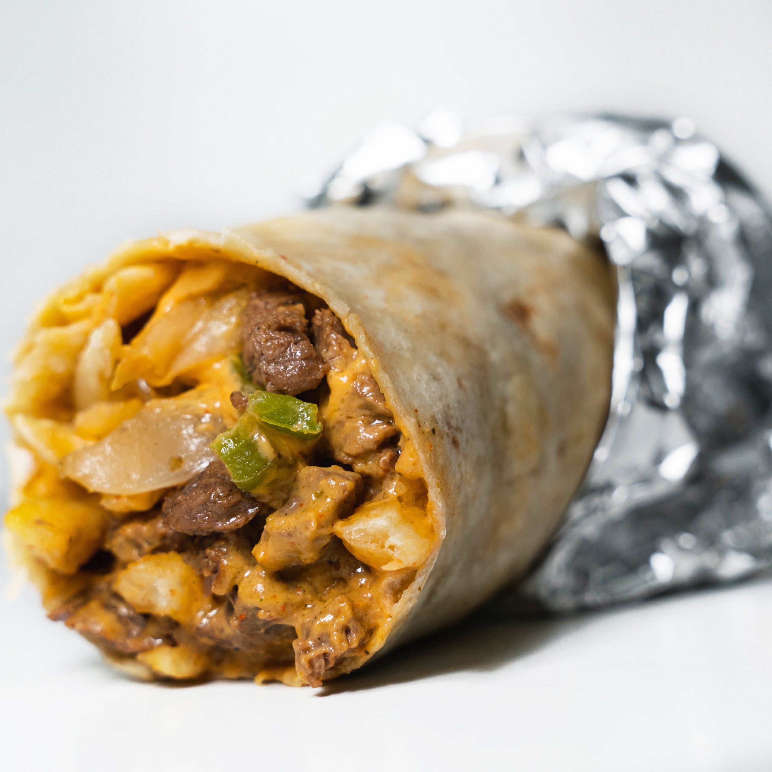Steak Bomb Burrito | Luchador Tacos